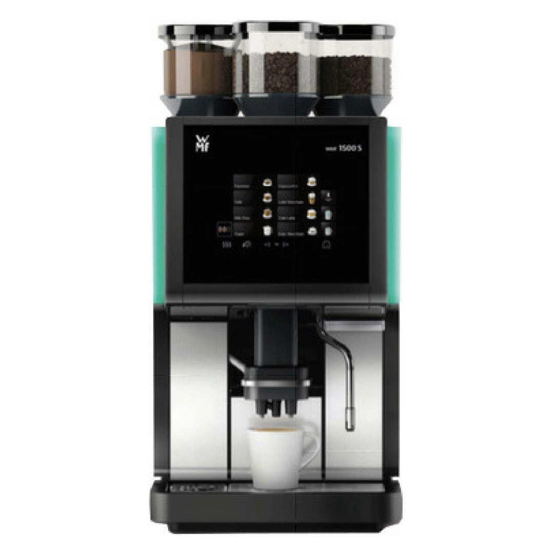 WMF 1500S+ 2 bean hoppers, 1 chocolate (13.1920.5169): ifyoulovecoffee
